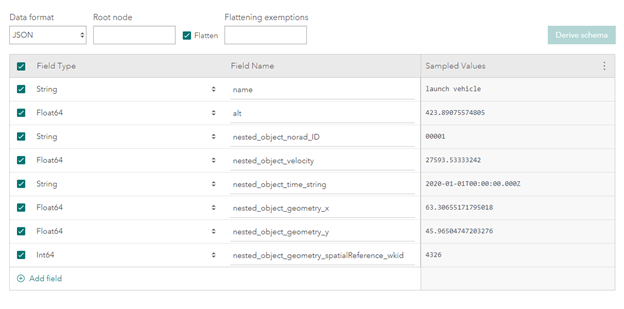 Working with JSON data in ArcGIS Velocity - Esri Community