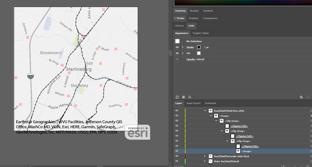 Basemap Made From Vector Tile Style Editor Has Inc Esri Community