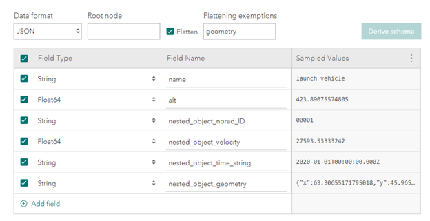 Working with JSON data in ArcGIS Velocity - Esri Community