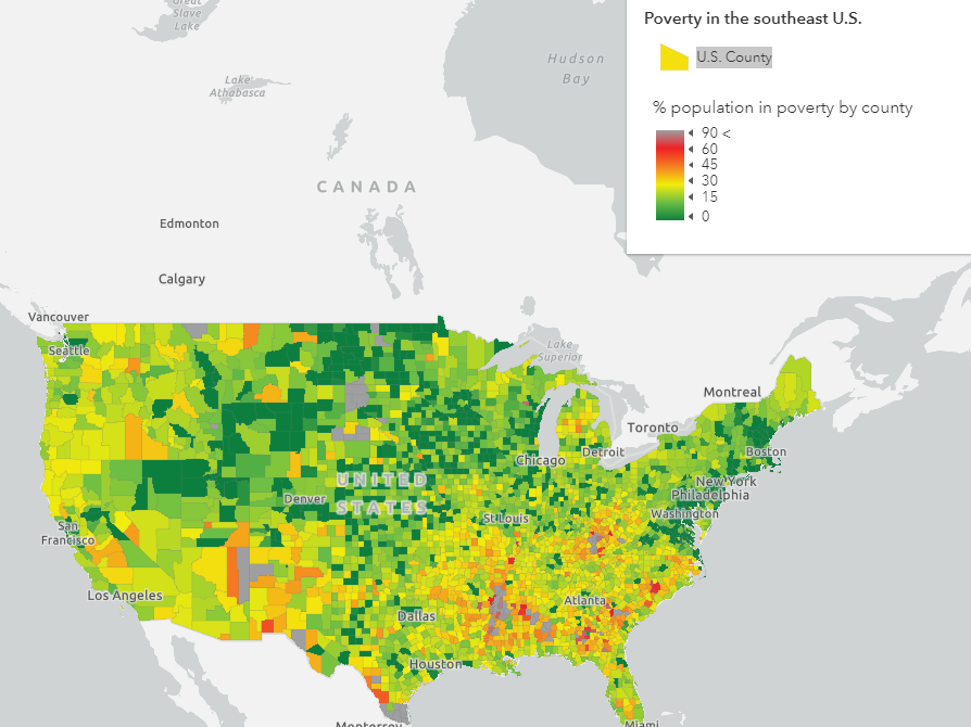 Graphics Layer with continuous color - Esri Community