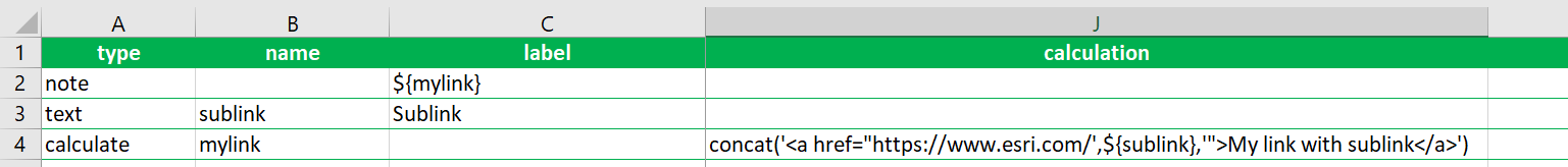 Solved: Creating clickable read-only URL in Survey123 form - Esri Community