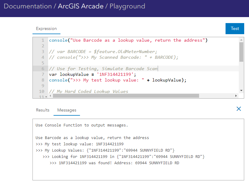 Solved: Arcade Expression for Barcode Scanning - Esri Community