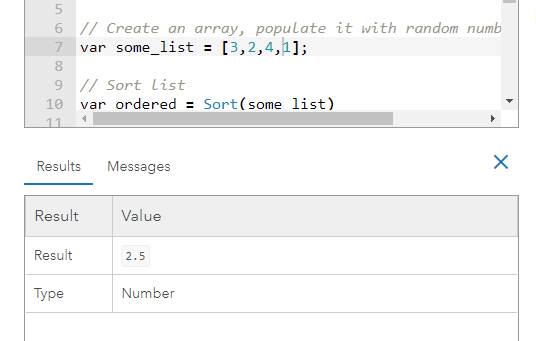 Solved: Arcade fonction for calculate Median - Esri Community