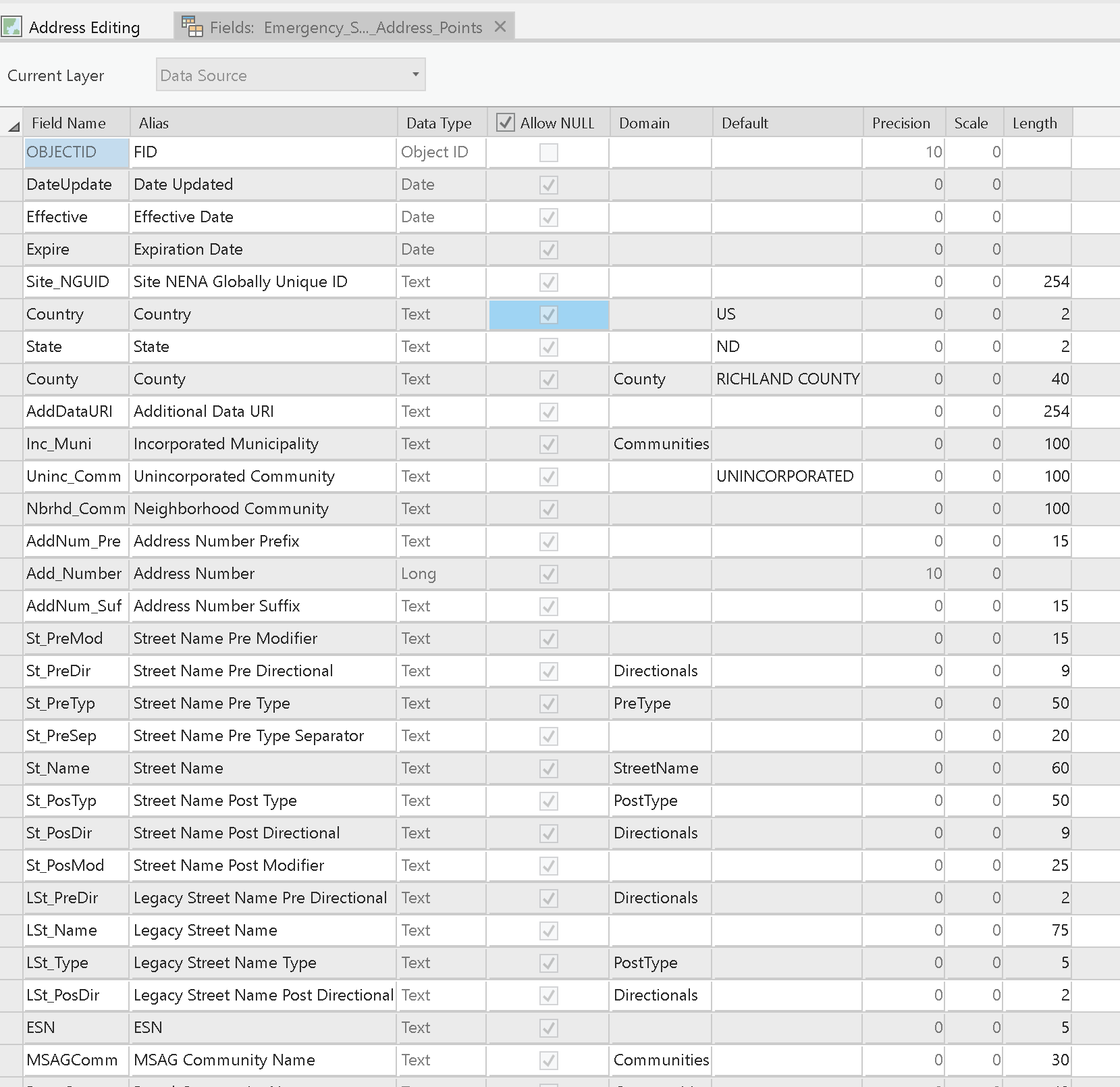 Solved: Allow Null grayed out - Esri Community