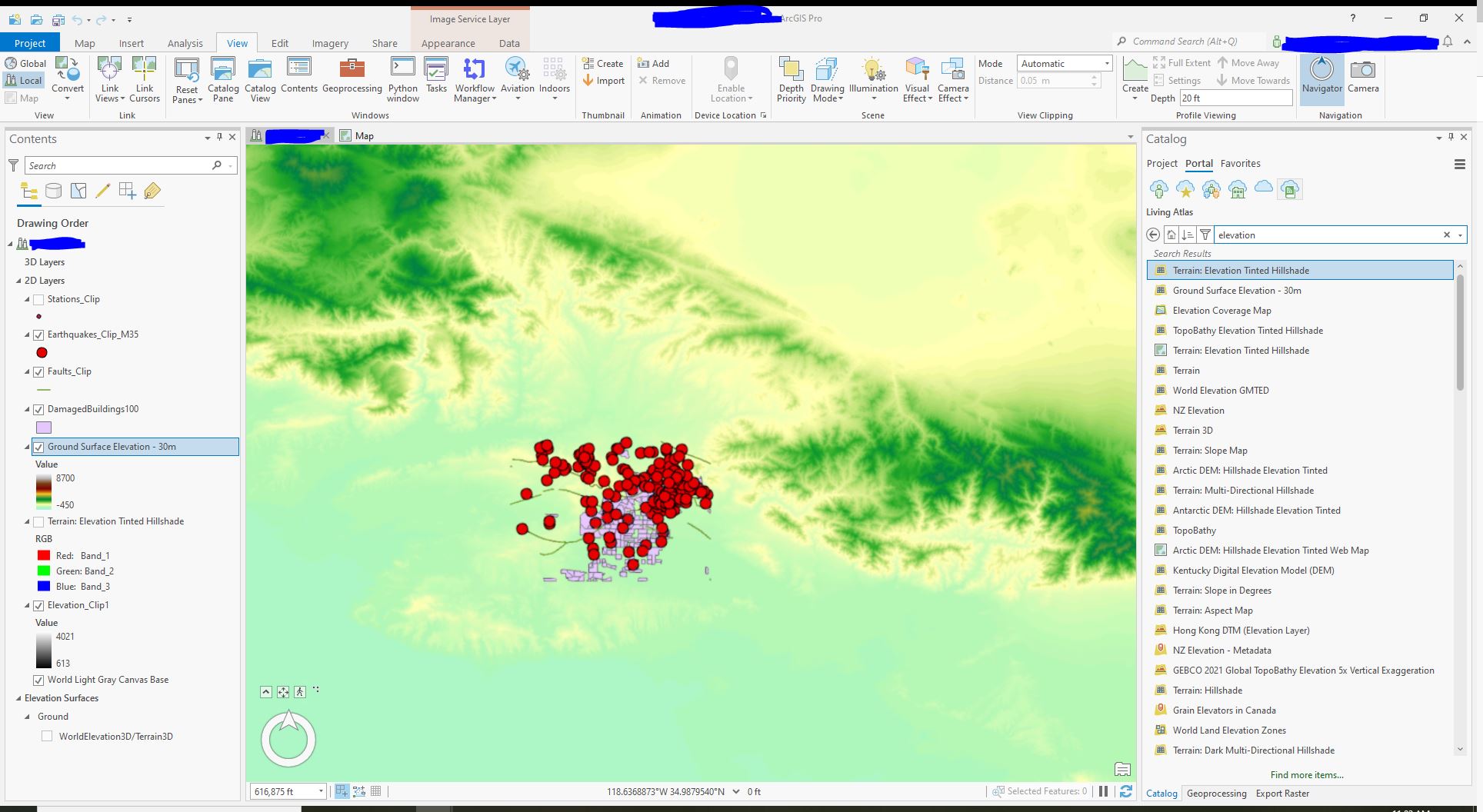 Solved: Is there a way to use the WorldElevation3D/Terrain... - Esri ...