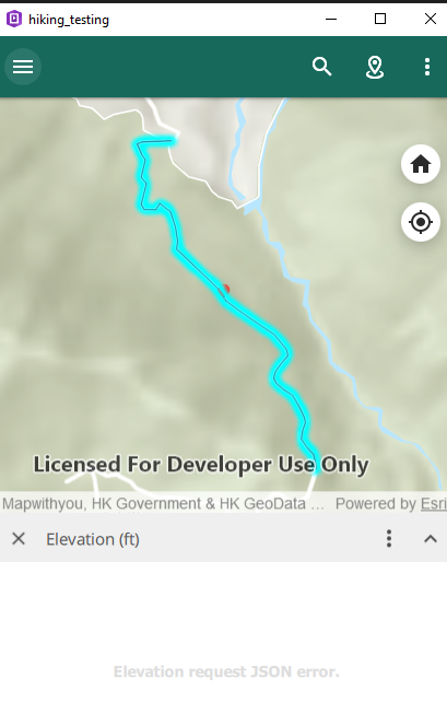 How to use Elevation profile in Appstudio - Esri Community