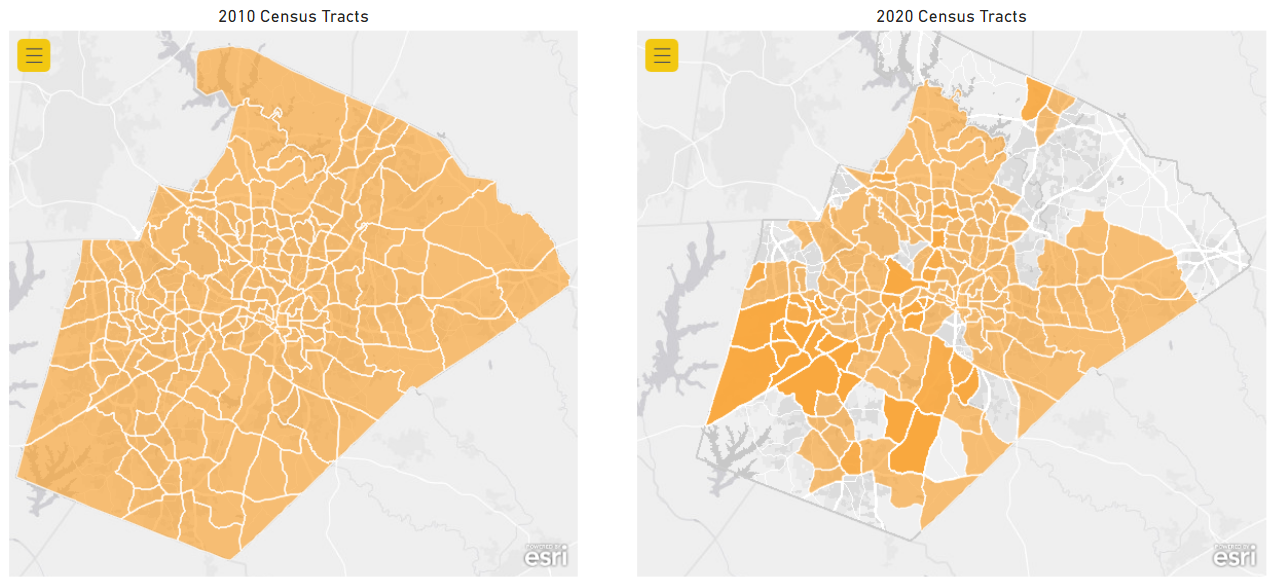 Power BI ArcGIS visual maps 2010 Census Tract boun... - Esri Community