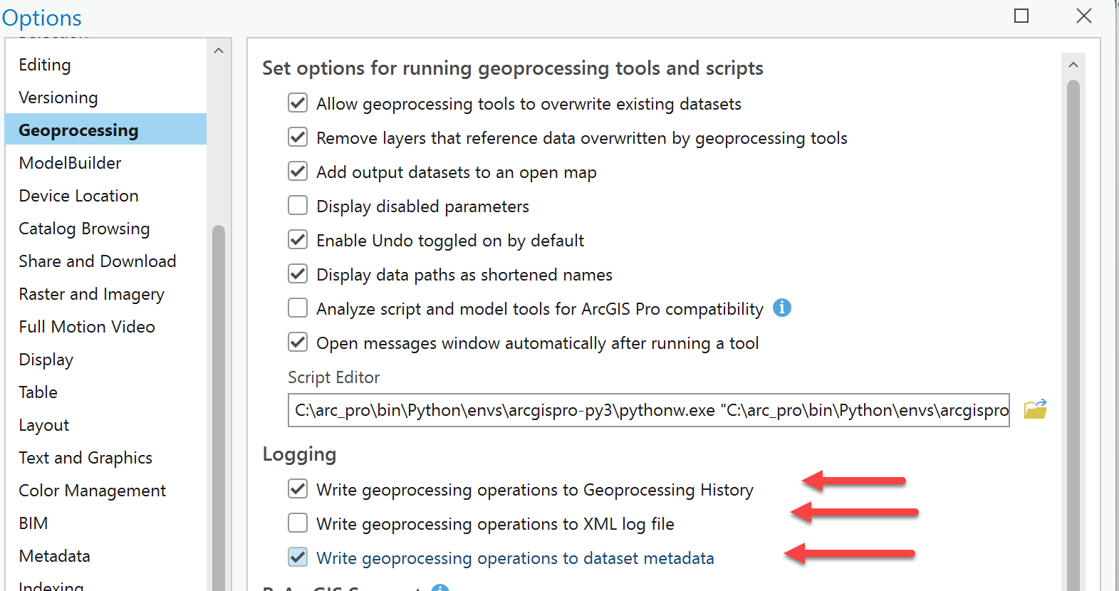 ArcPro Log File Location - Esri Community