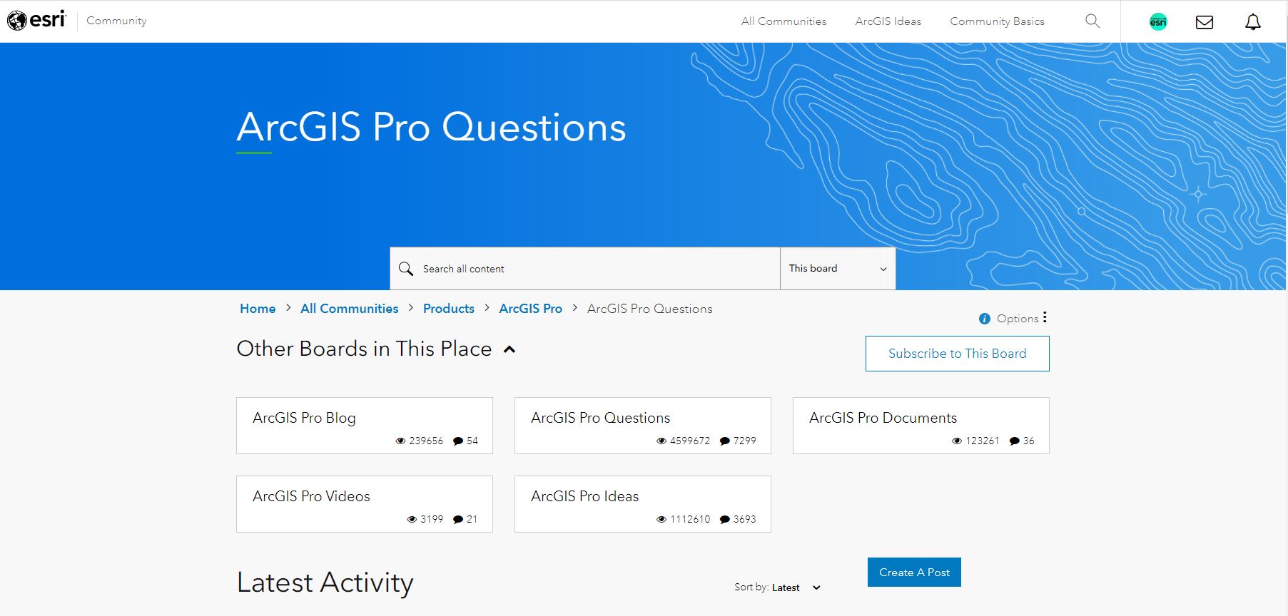 How to ask a question - Esri Community
