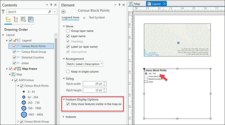 Only Show Features Visible in the Map Extent Not W... - Esri Community