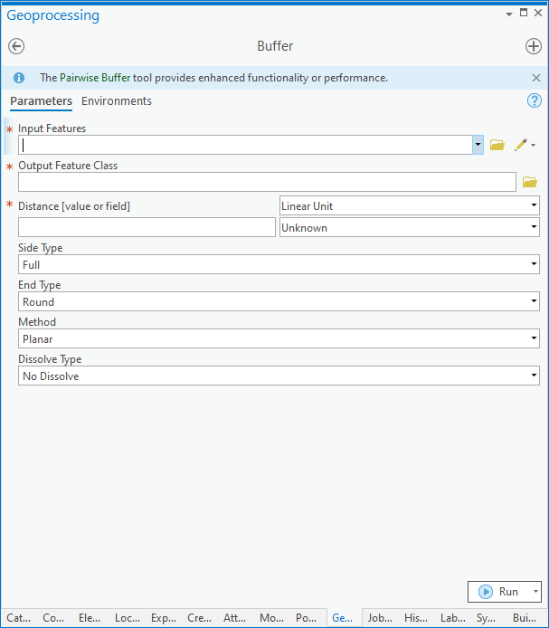 Solved: URGENT- where do I find the buffer tool with end t... - Esri Community