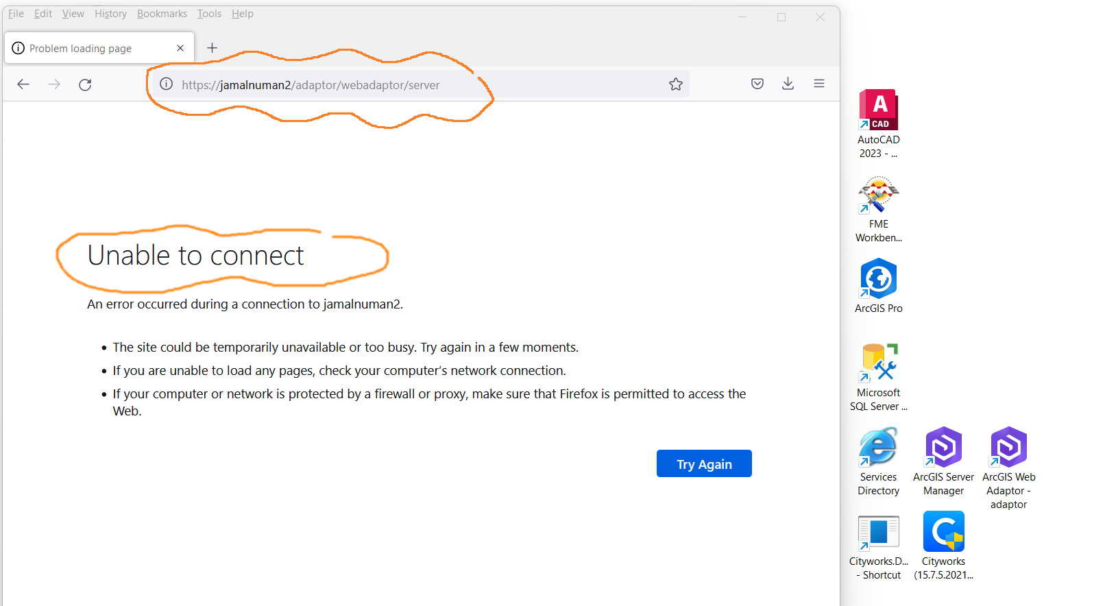 Solved Arcgis Web Adaptor 10 9 1 Configuring The Web Ada Esri Community