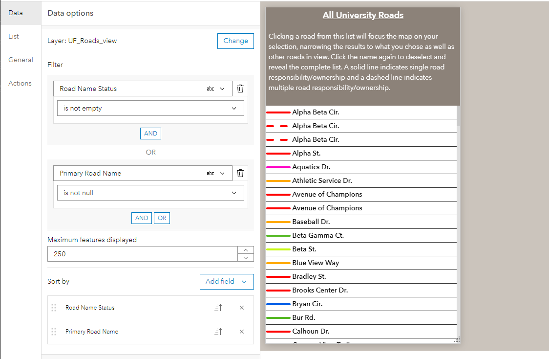 Map action changes the list order. - Esri Community