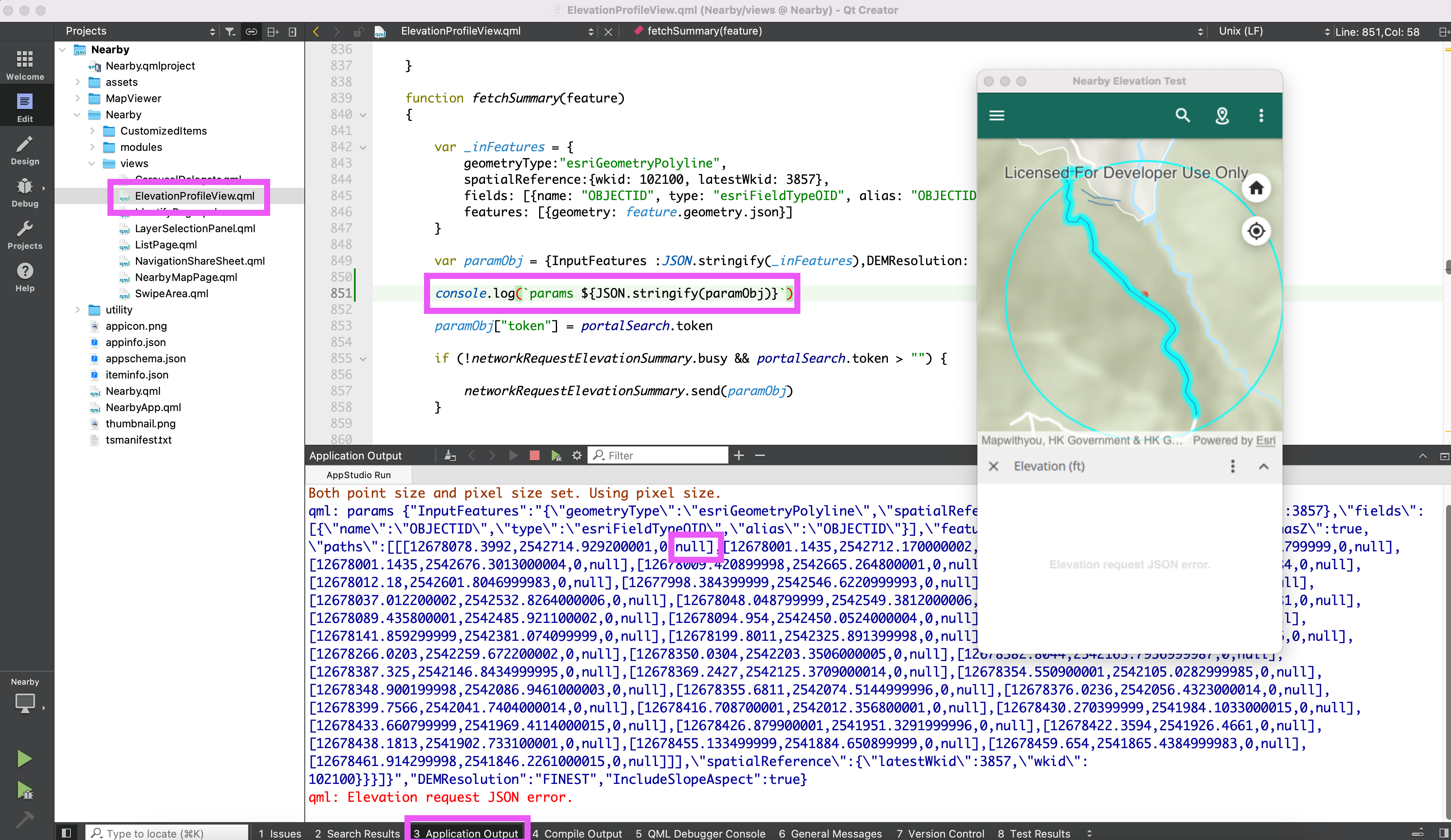 How to use Elevation profile in Appstudio - Esri Community