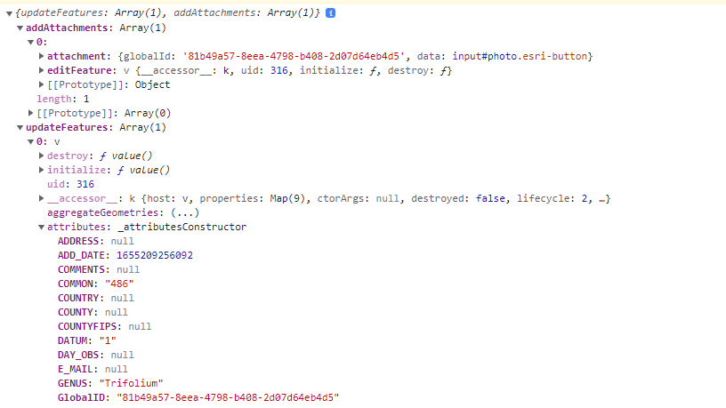 Solved: Update FeatureLayer using applyEdits() - working w... - Esri Community