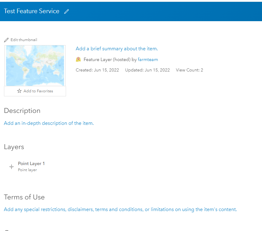 Solved: Feature layer added to Feature Service does not sh... - Esri ...