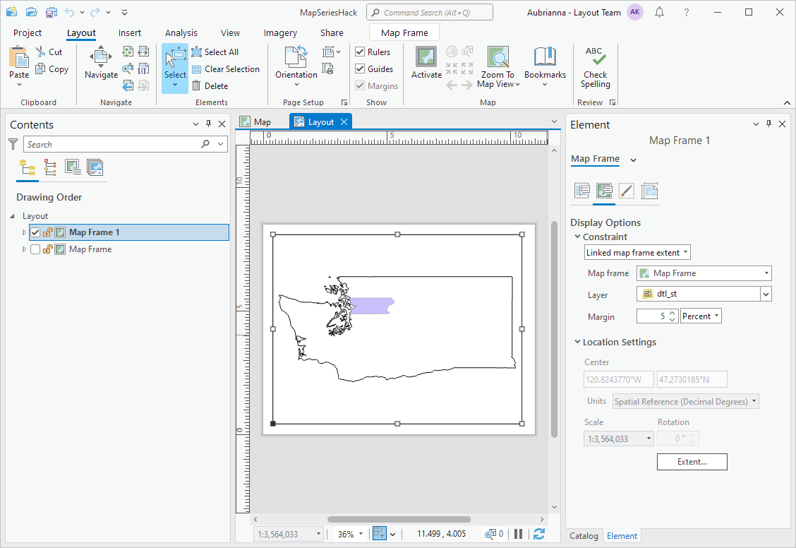 Map Series Extent Based on Group - Esri Community