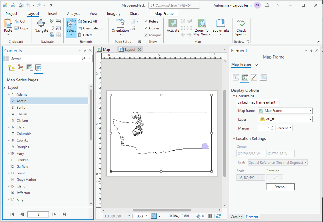 Map Series Extent Based on Group - Esri Community