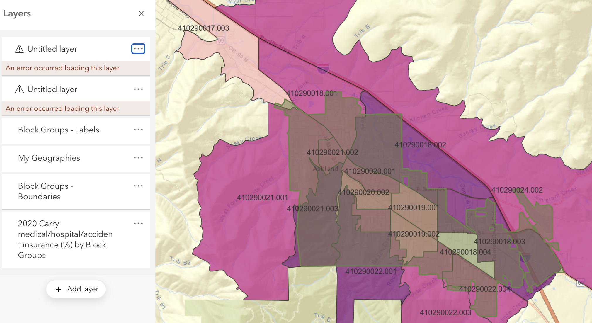 Solved: Adding Place and Street layers to a story map - Esri Community