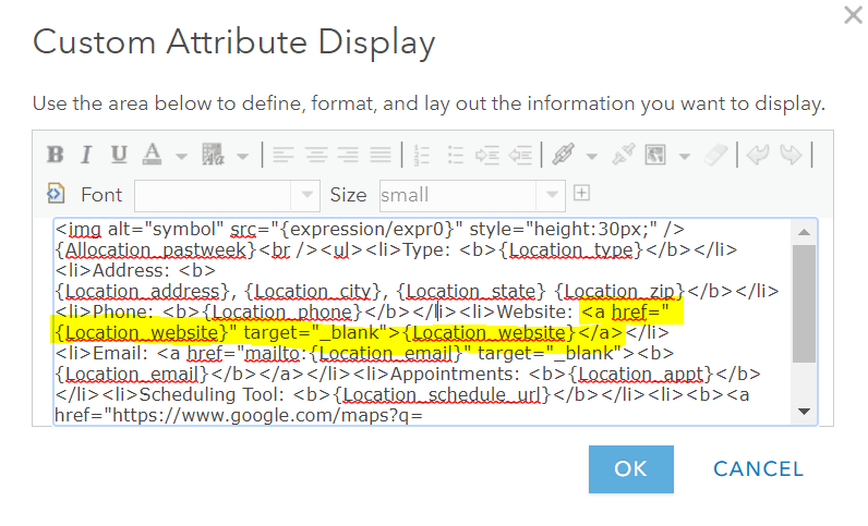 Solved: Problem with URLs not hyperlinking in AGOL Pop-Ups - Esri Community
