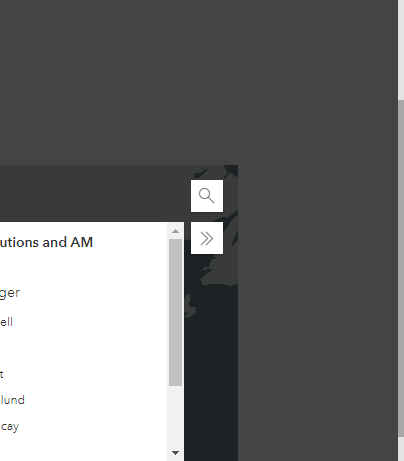 Scroll bar is really small? - Esri Community