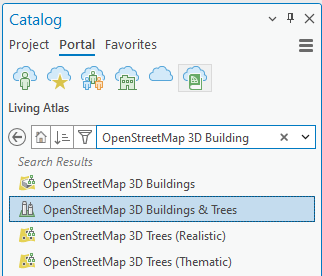 New Open Street Map 3D building and trees scene la... - Esri Community