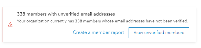 Unverified email addresses & SAML Login Configurat... - Esri Community