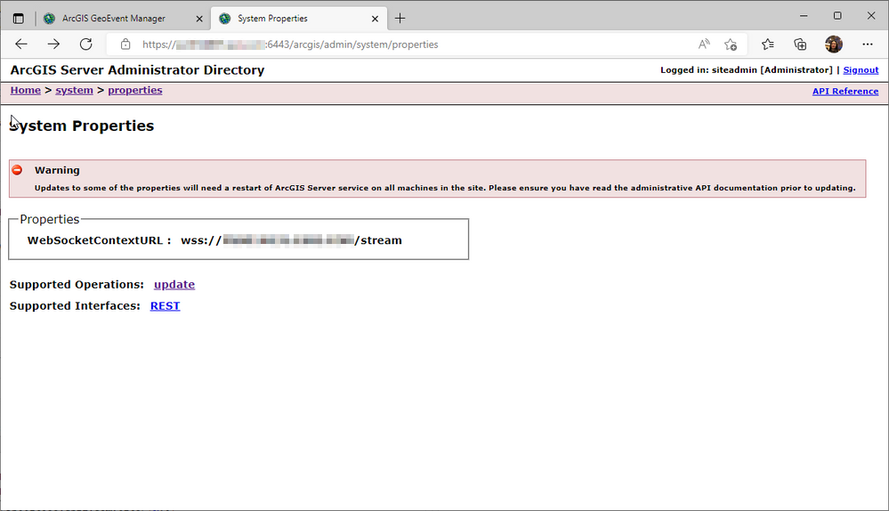 IIS/ARR Proxy for GeoEvent Server & Stream Service... - Esri Community