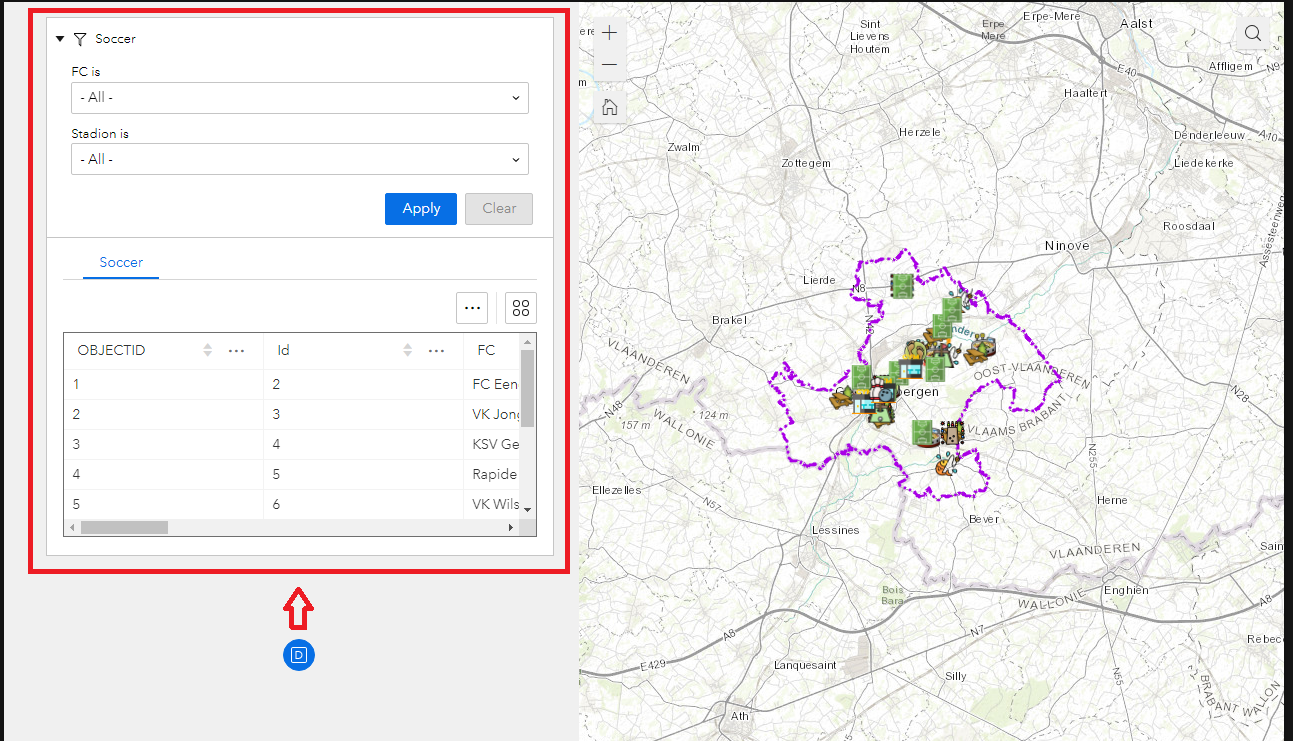 Combine 2 widgets in a single one - Esri Community