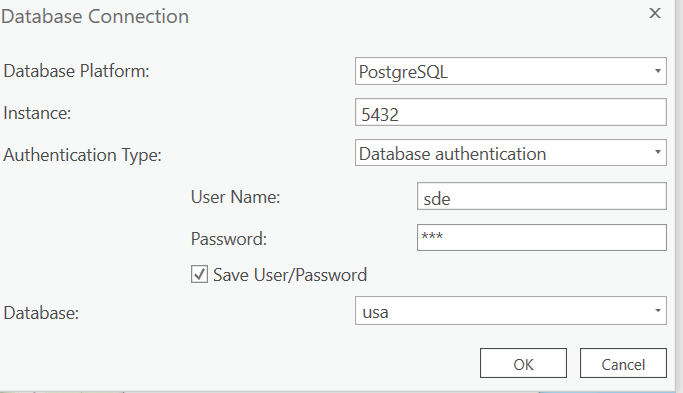 Enable Enterprise Geodatabase issue - Esri Community