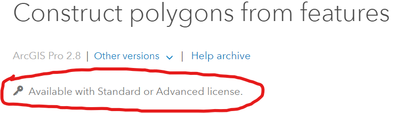 Solved: ArcPro Feature Class Construct Polygons - Esri Community
