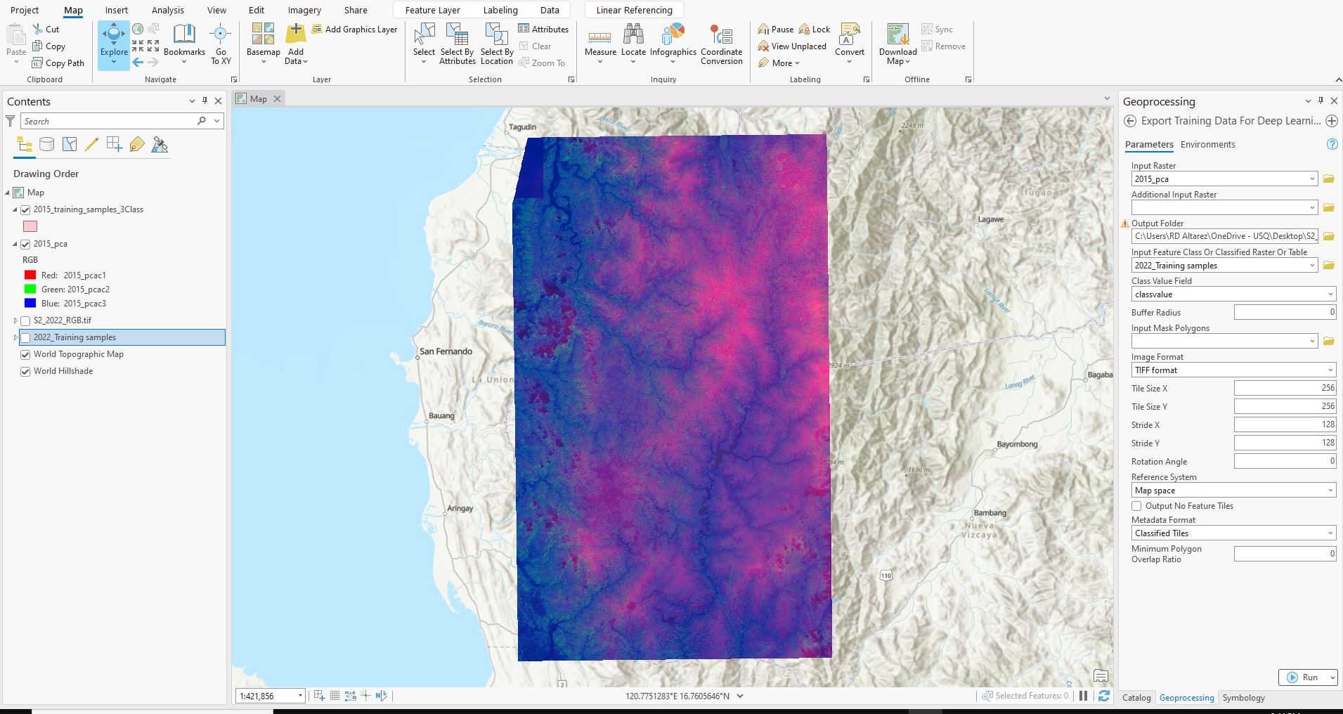 Error in "Train Deep learning Model" using Jupyte... - Esri Community
