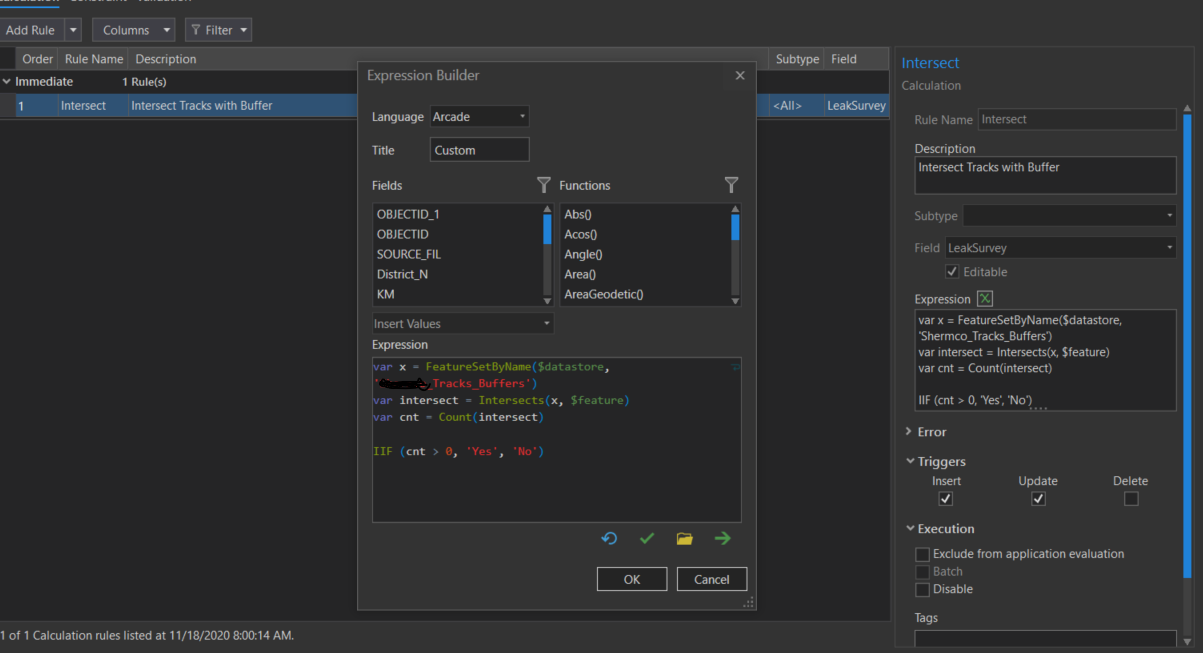 Solved: Attribute Rules Intersect - Esri Community