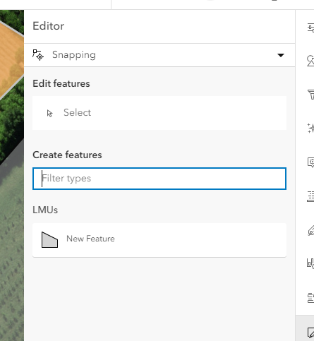 Edit tool - Create features > filter types - Esri Community