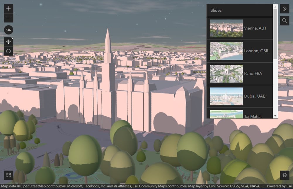 OSM 3D Scene Layers now available - Esri Community