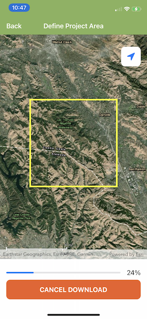 Set map rotation to orient north - Esri Community
