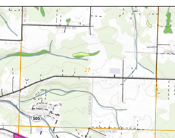 USGSTopo basemap layer has a green woodland tint n... - Esri Community