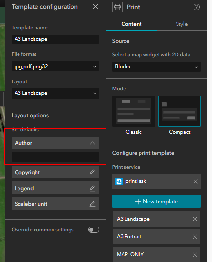 Solved: Add print icon to map - same size as default map i... - Esri ...