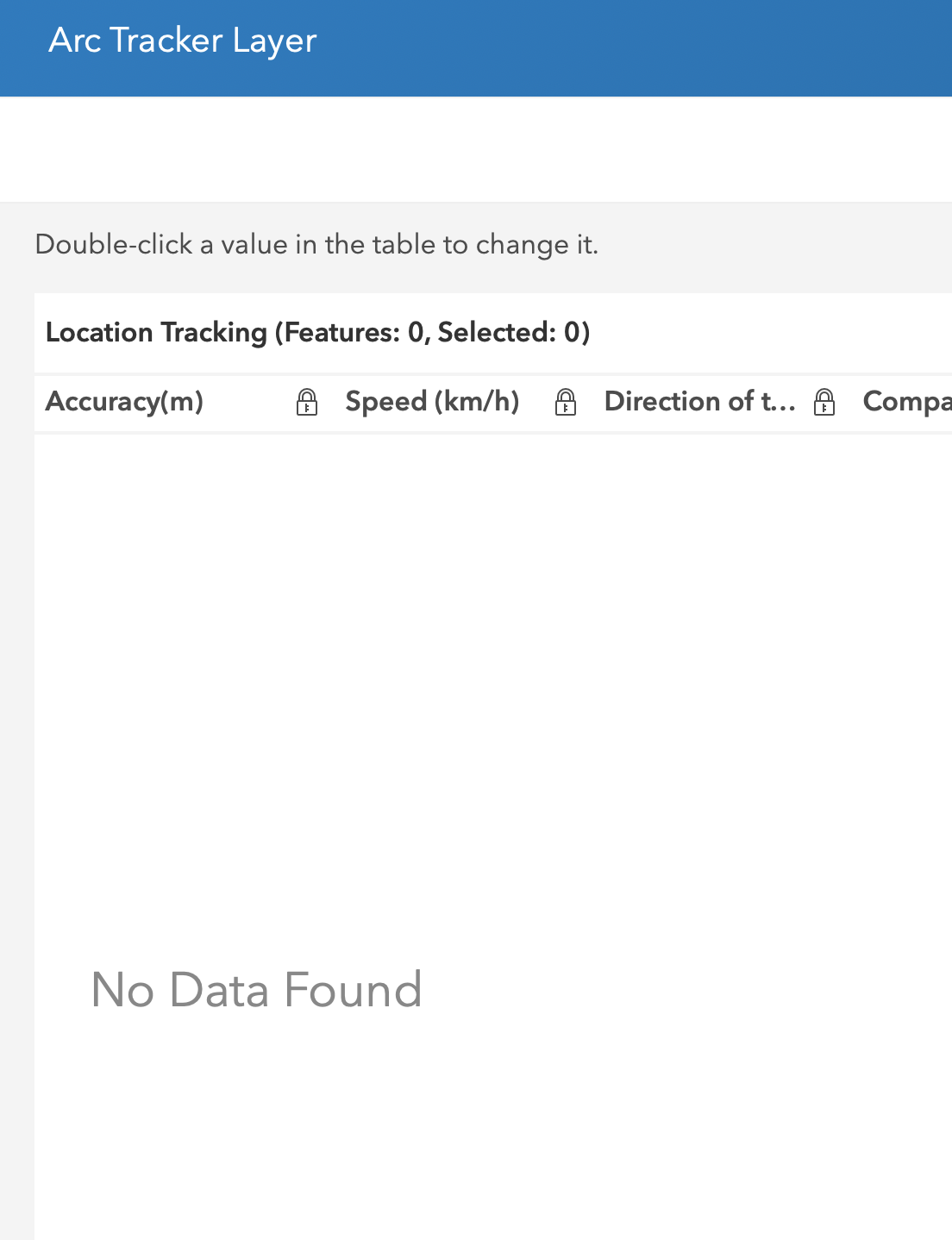 Creating a Feature Layer for Tracking - Esri Community