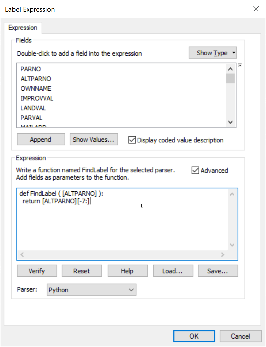 Writing Custom Label Expressions - Esri Community