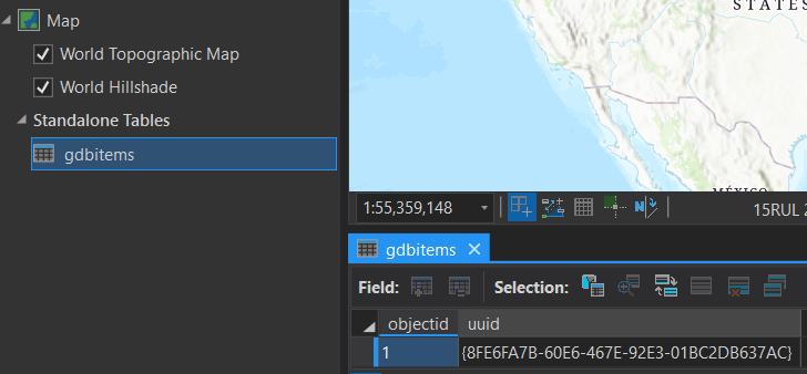 Solved: How can i get the value of the "UUID" field? - Esri Community
