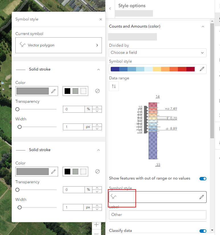 Solved: How to get border with hatch fill? - Esri Community