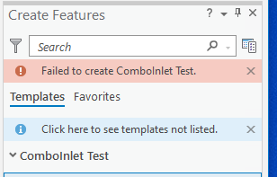 ArcGIS Pro--failed to create feature error - Esri Community
