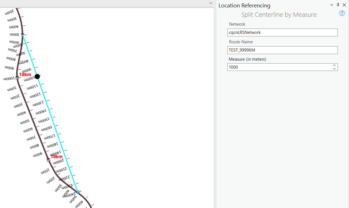 Solved: Split Centerline By Measure => Split point results... - Esri Community