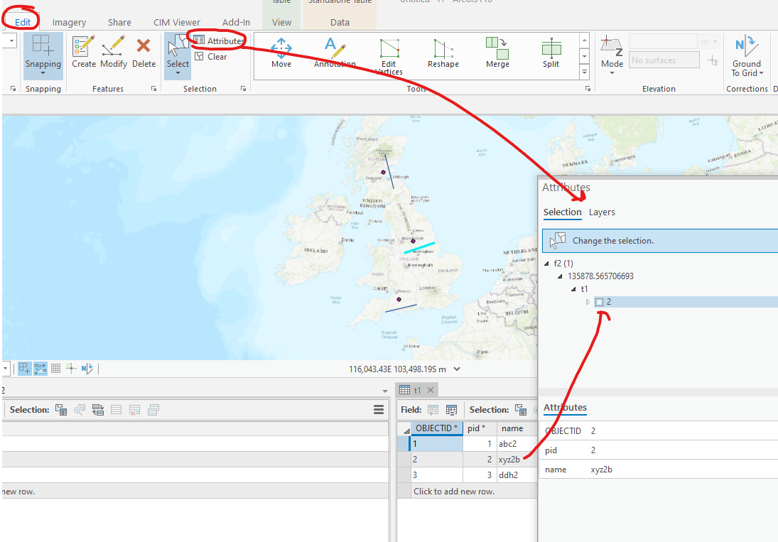 Editing attributes from related table - Esri Community