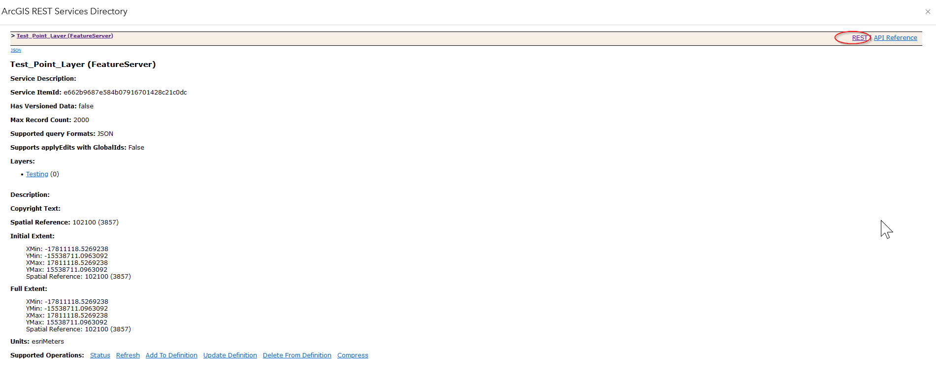 Solved: Feature layer added to Feature Service does not sh... - Page 2 - Esri Community