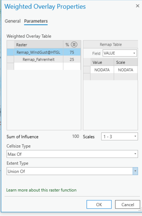 Solved: Weighted Overlay - Remap Table Not Populating? - Esri Community