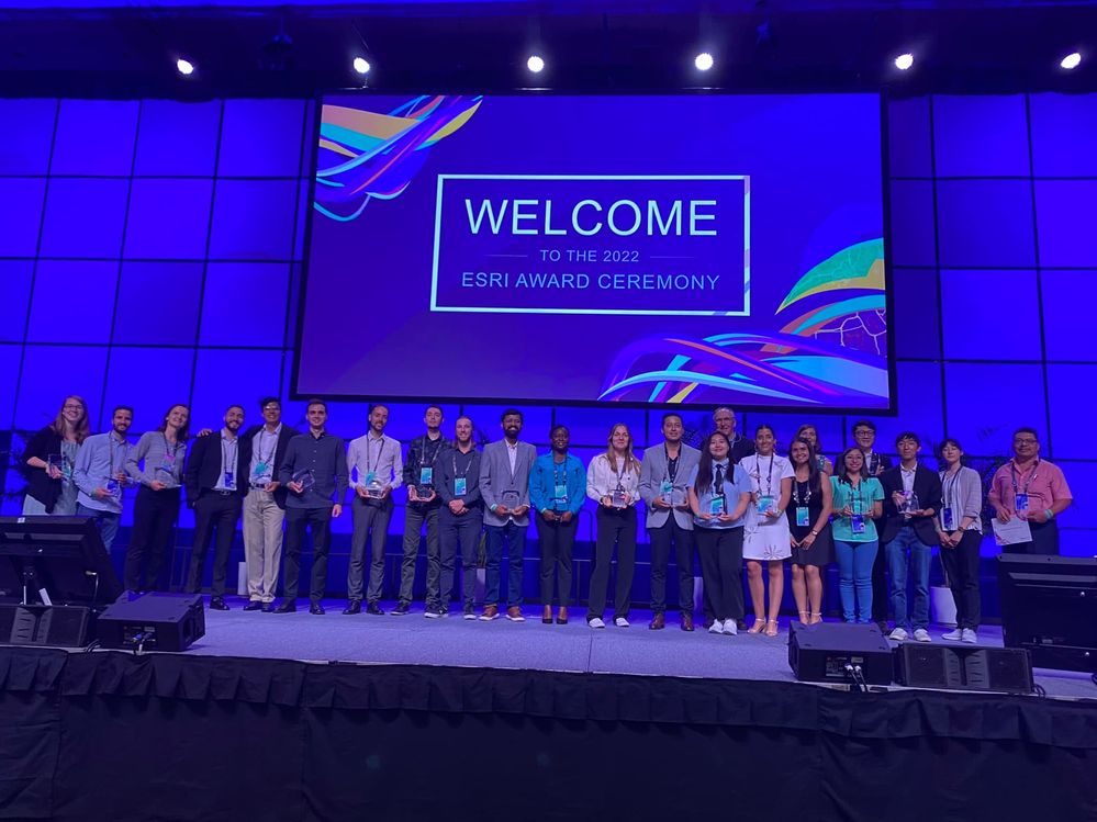 Meet the 2022 Esri Young Scholar Award winners - Esri Community