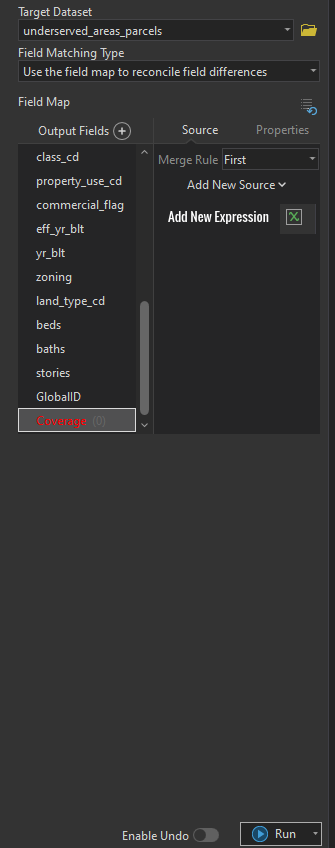 Enhance Append Tool to Allow Python/Arcade Express... - Esri Community