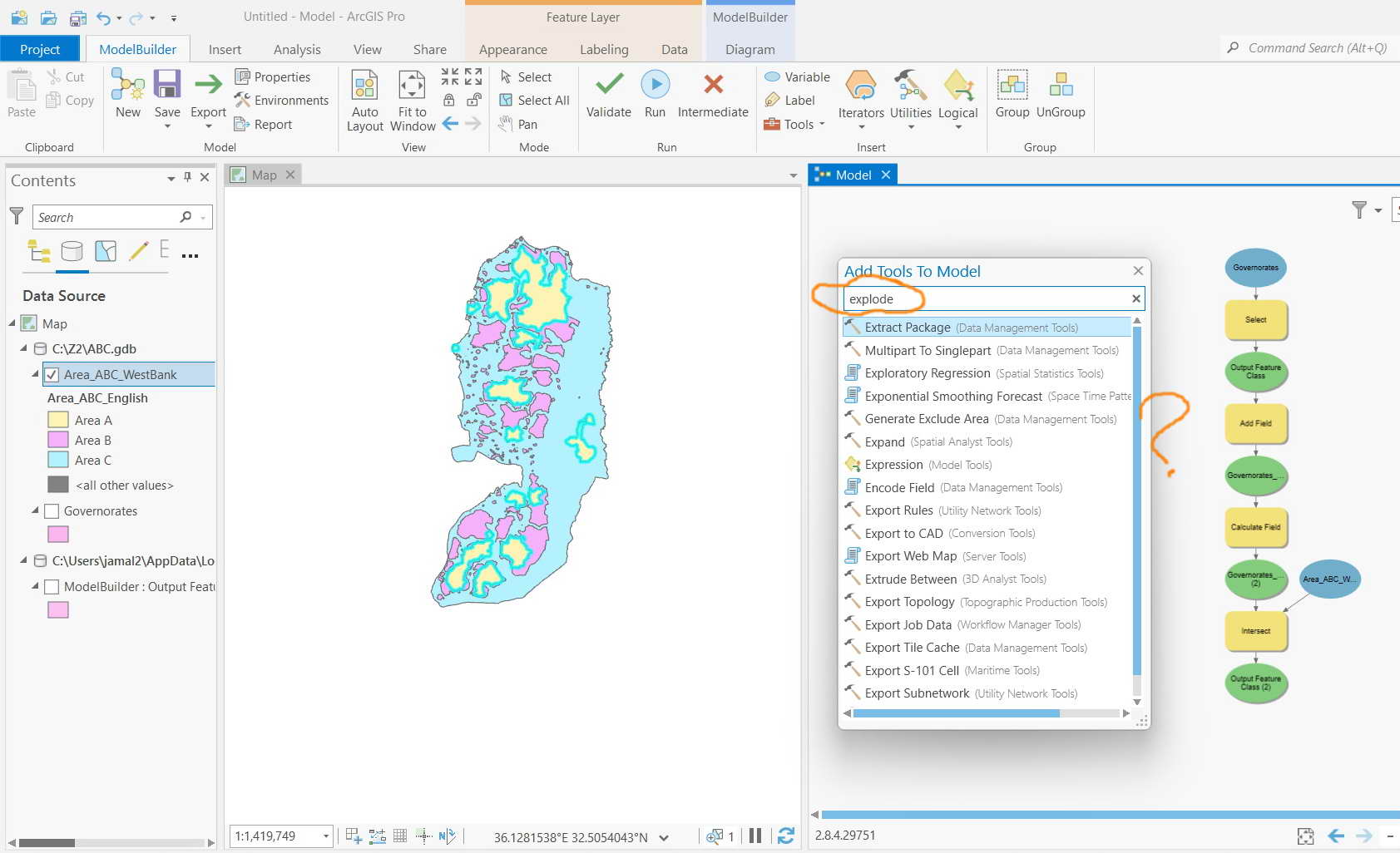 Solved: ArcGIS Pro 2.8.4: What is the equivalent tool to “... - Esri ...